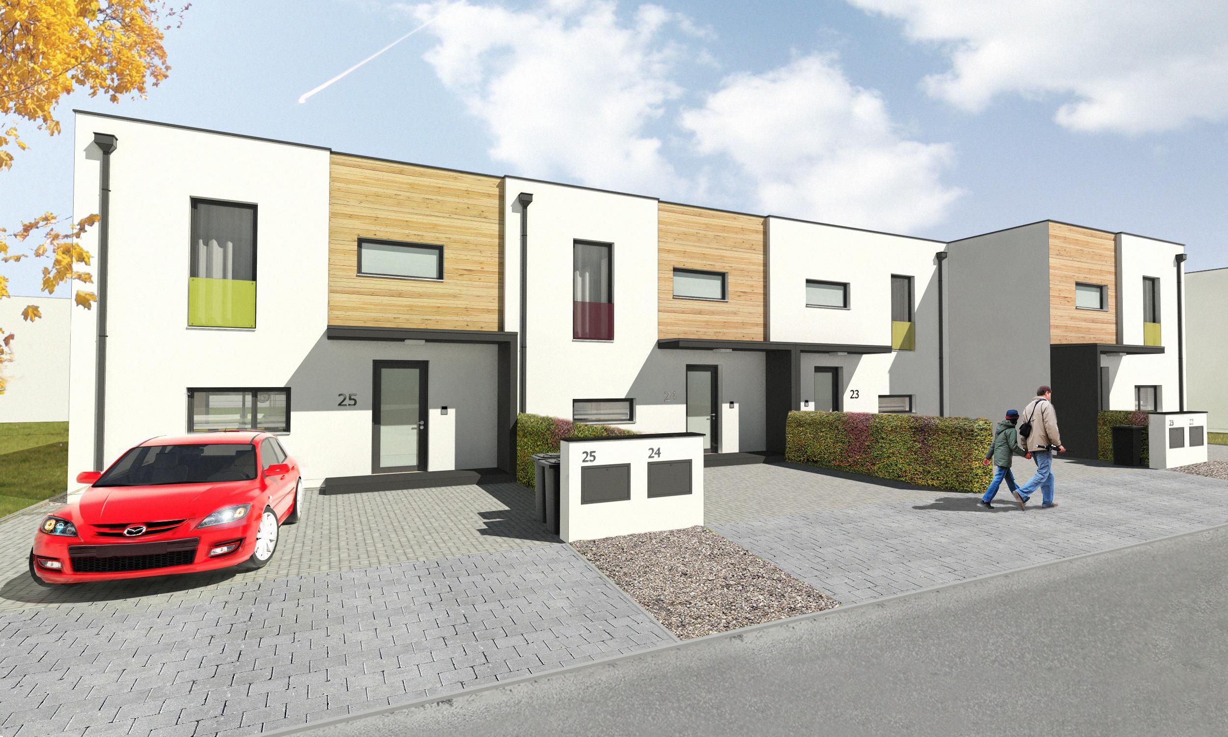 Radové rodinné domy Sun Garden, Bernolákovo | RULES architekti